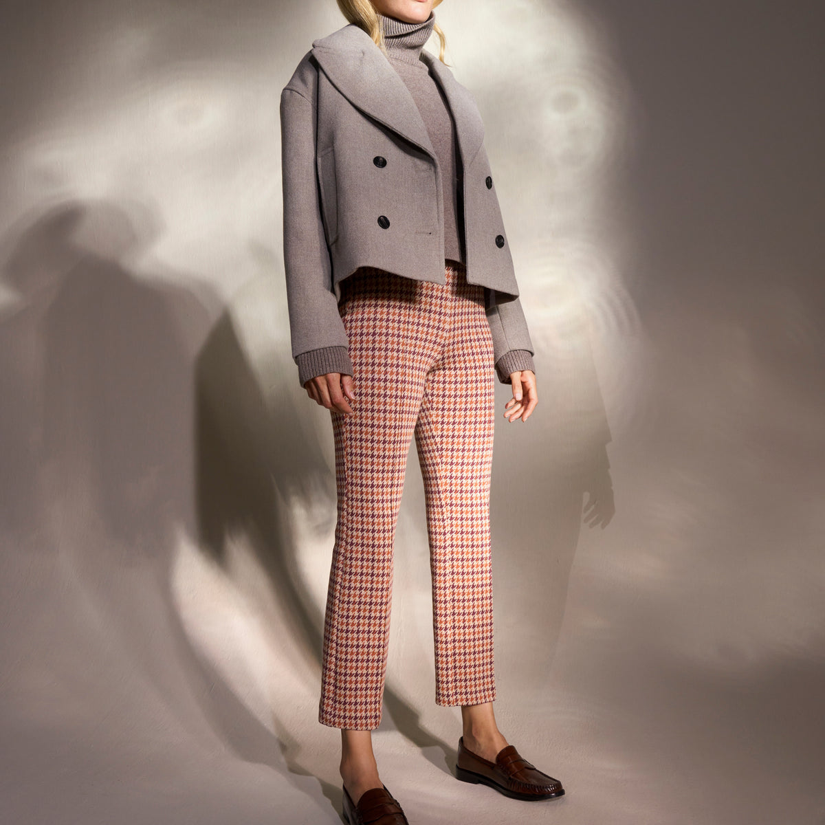 Stretchhose Leni in 7/8-Länge rot - Stehmann